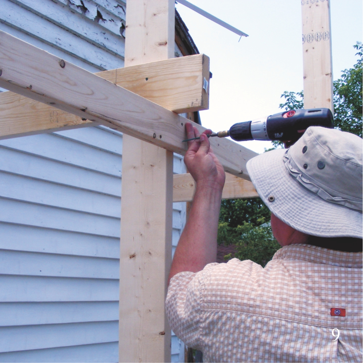 Wooden Scaffolding – Old Home Living