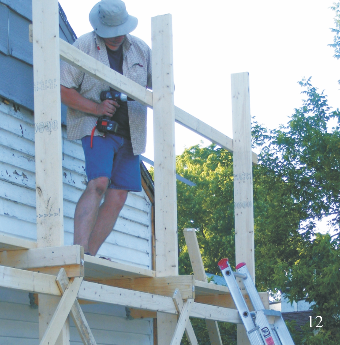 Wooden Scaffolding – Old Home Living