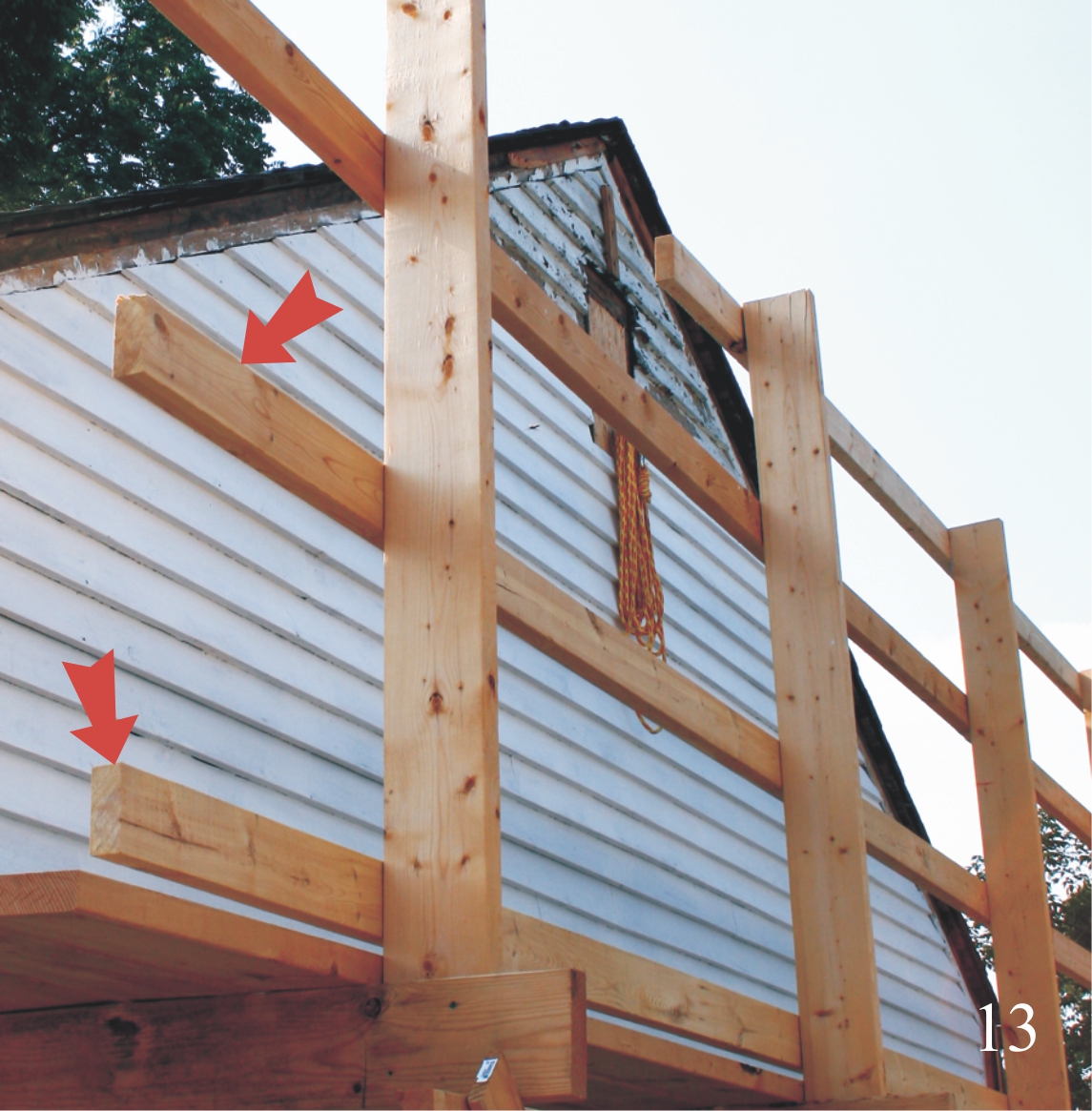 Wooden Scaffolding – Old Home Living