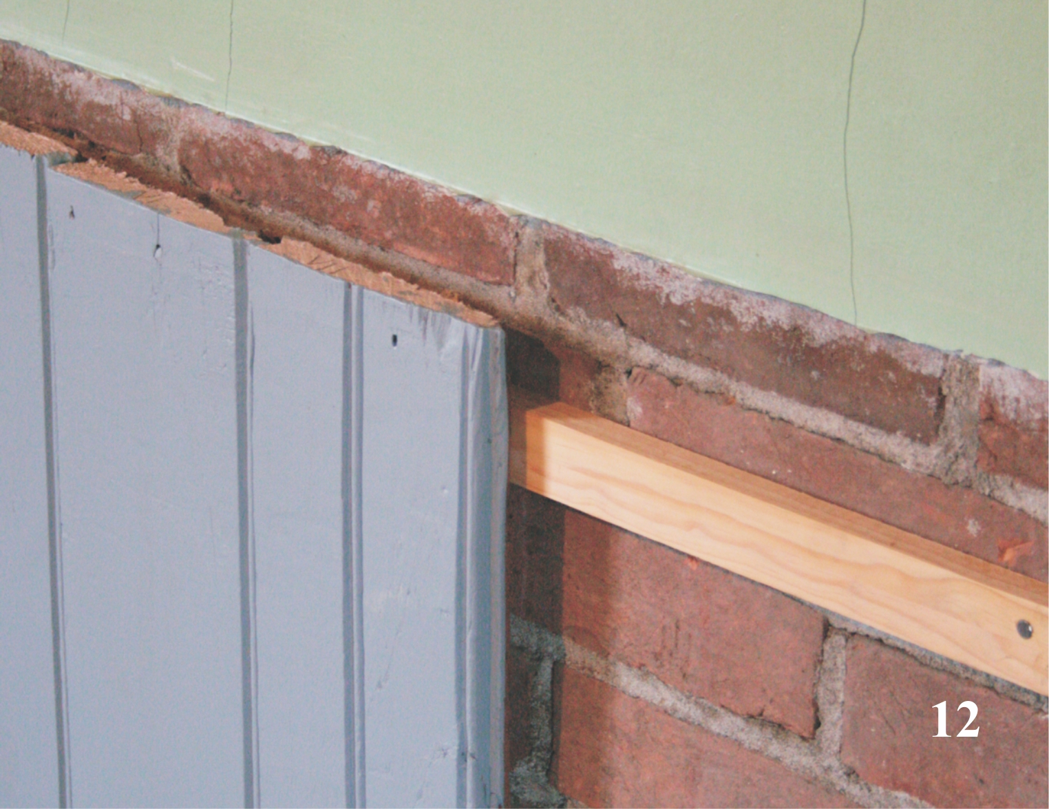 A Wooden Dado – Old Home Living