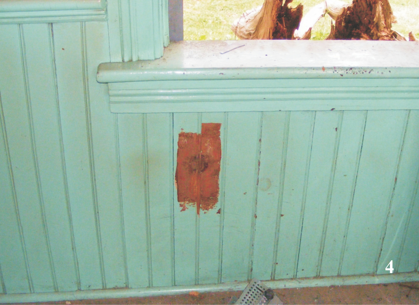 A Wooden Dado – Old Home Living